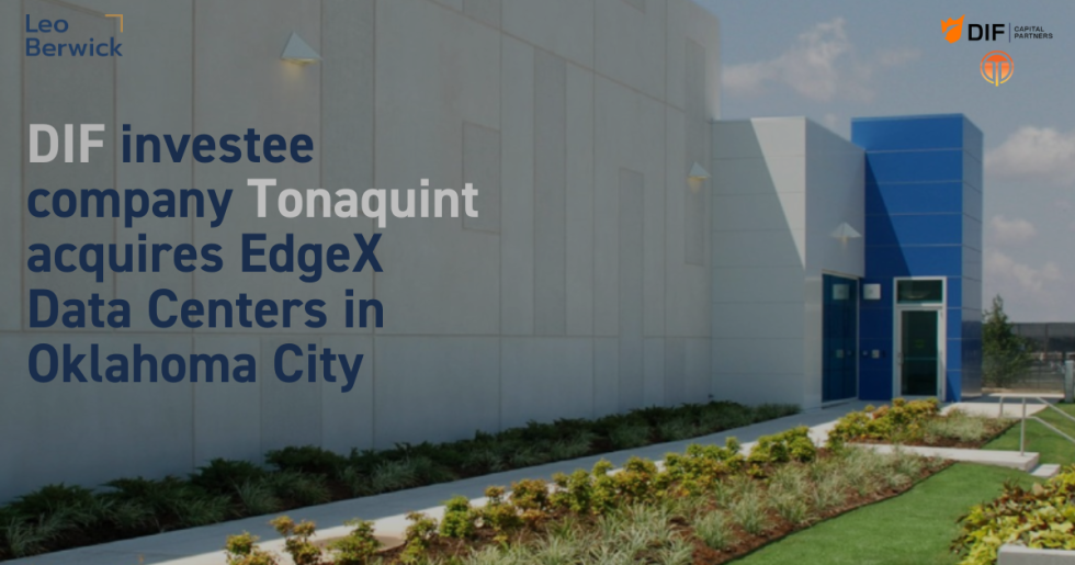 Leo Berwick supports DIF investee company Tonaquint with EdgeX Data ...
