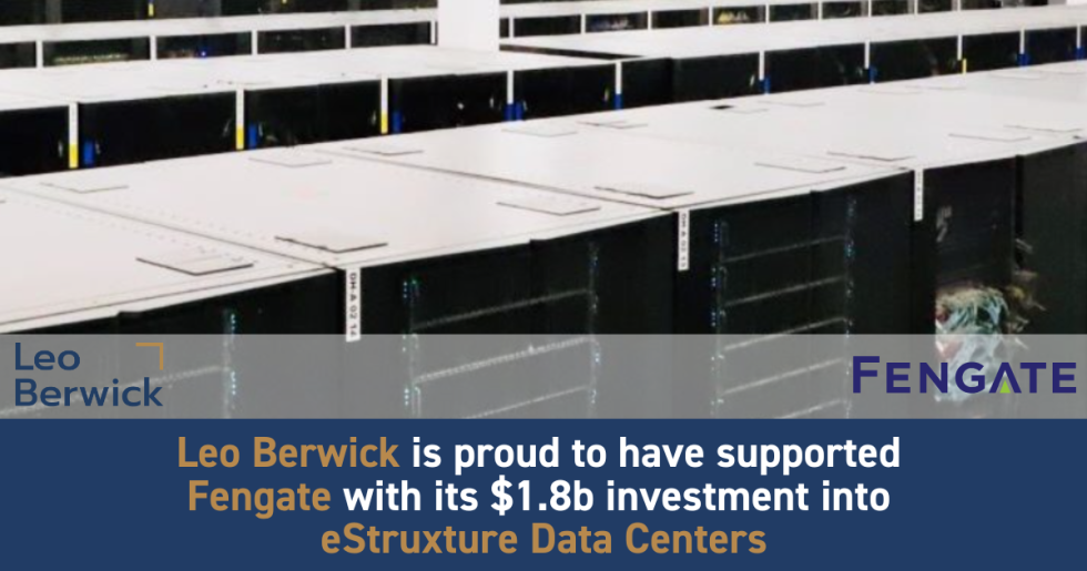 Fengate invests $1.8b into eStruxture Data Centers