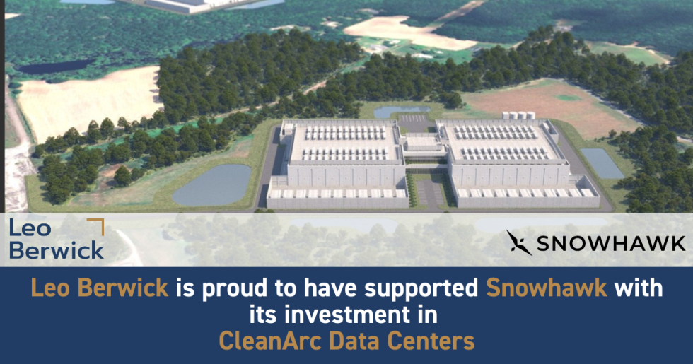 Leo Berwick supports Snowhawk with its investment in CleanArc Data ...
