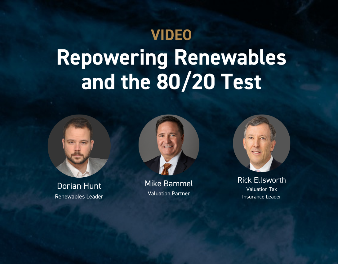 Repowering Renewables and the 80/20 Test - Leo Berwick